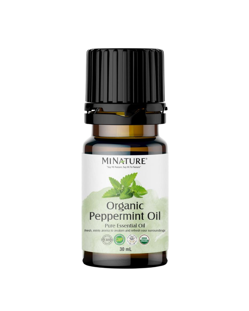 Organic Peppermint Essential Oil 30ml | Minature – Ayurveda Store