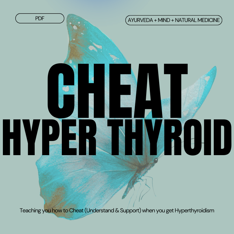 Hyperthyroidism Cheat Sheet PDF | Why you get it and how to solve it ...